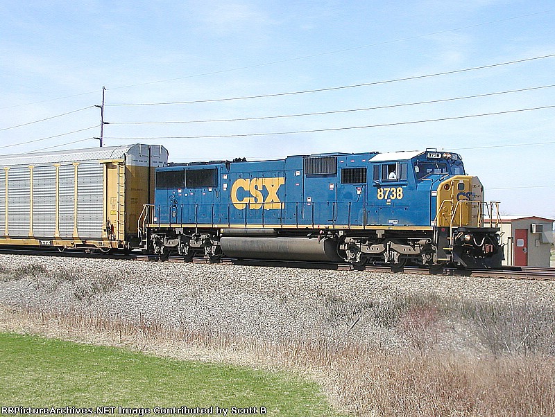 CSX 8738